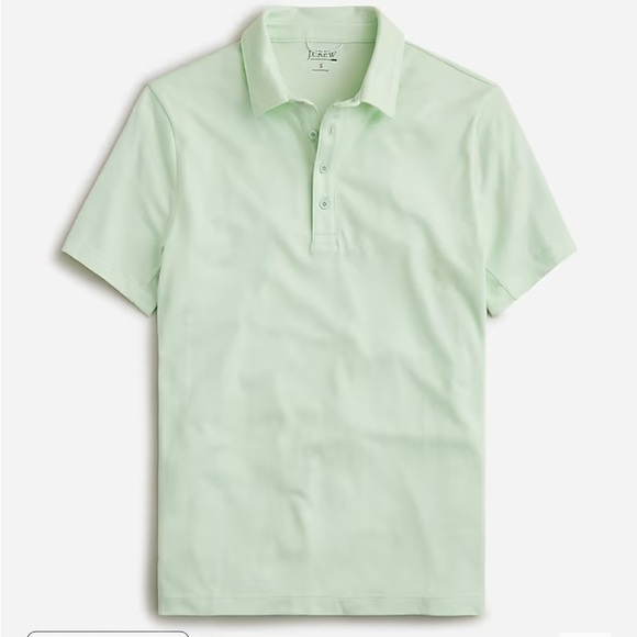 J. Crew | Shirts | J Crew Mint Performance Polo Shirt With Coolmax ...